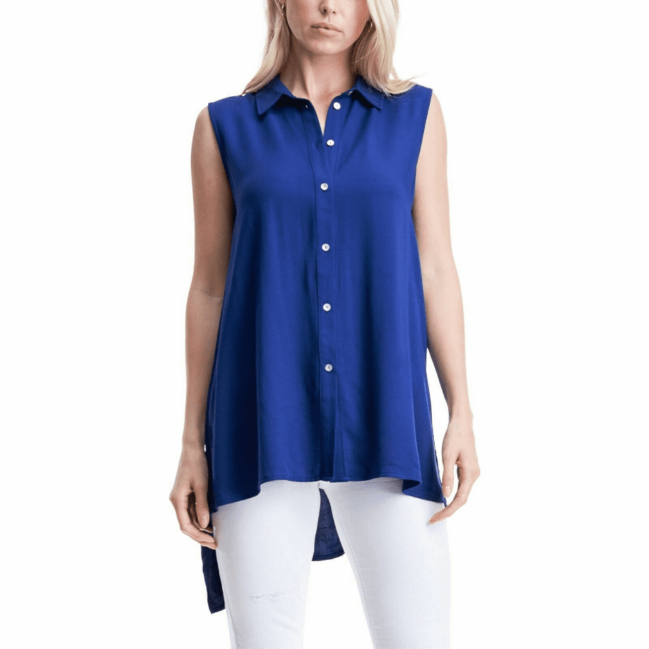Fever Collection - Fever Ladies Sleeveless Blouse Blue XXL - Walmart ...
