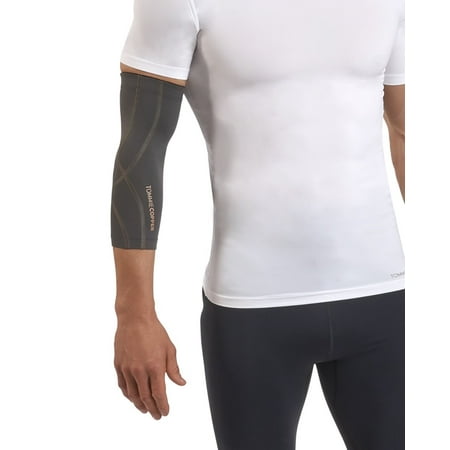 Tommie Copper Men's Performance Elbow Sleeves 2.0, Medium, Slate Grey ...