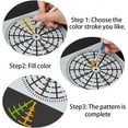 12Pcs Mandala Dotting Stencils Mandala Rock Painting Drawing Tool ...