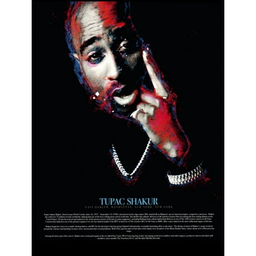 Tupac - Praying Wall Poster, 22.375" x 34" - Walmart.com