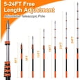 30FT High Reach Duster Kits with Dual Action Flip-Lock & Screw Fixing ...