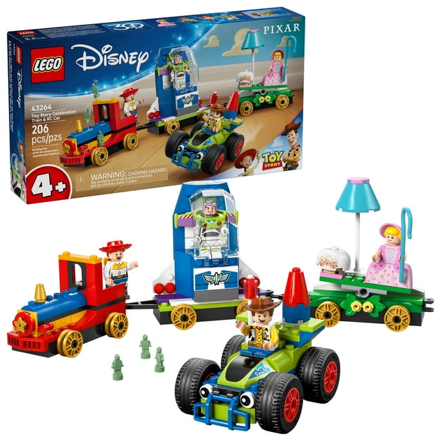 LEGO Disney and Pixar’s Toy Story Celebration Train & RC Car Toddler ...