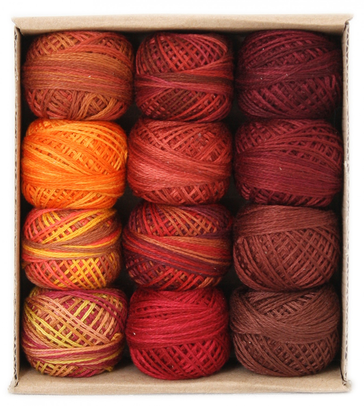 Valdani 3-Strand Ball Floss 30yd Fire Balls 12 Colors - Walmart.com