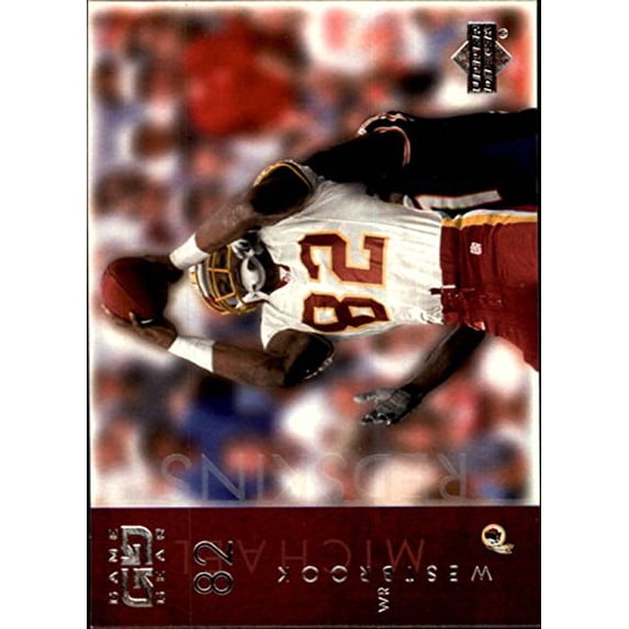 2001 UD Game Gear #89 Michael Westbrook NFL Football Trading Card ...
