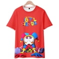 2026 Summer New cartoon anime digital adventure circus short-sleeve T ...