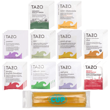 Tazo Tea Bags Sampler Assortment Box - 80 COUNT - Perfect Variety Pack ...