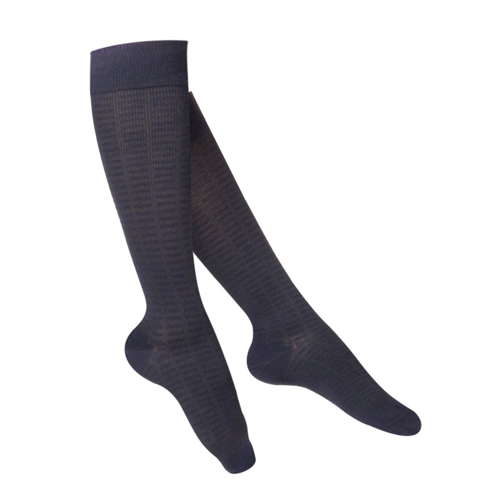 Touch Women's Compression Socks, Knee High, Pattern Knit, 15-20 mmHg ...