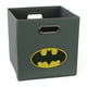 Batman Logo Folding Storage Bin, Grey - Walmart.com