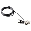 Kensington ClickSafe Keyed Laptop Lock for Wedge-Shaped Lock Slot ...