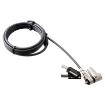 Kensington ClickSafe Keyed Laptop Lock for Wedge-Shaped Lock Slot ...