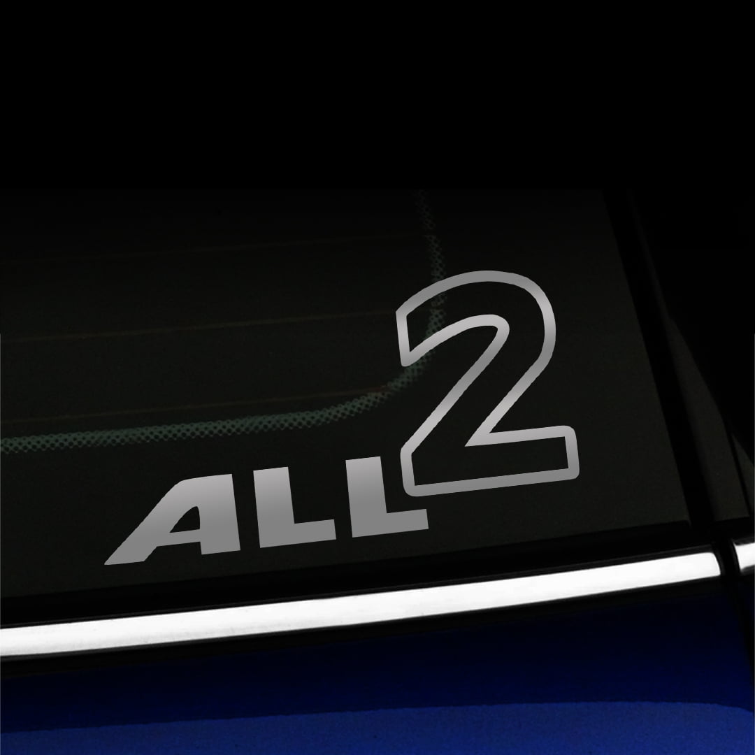 All 2 - Vinyl Decal For MINI Cooper - Choose Color - [SILVER] - Walmart.com