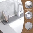 Diatomite Stone Sink Mat Gray-D2 Kitchen Counter Bathroom Quick-Dry ...