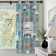 Basketball and Jersey Gray Pattern Blackout Curtains,Triple Weaved ...