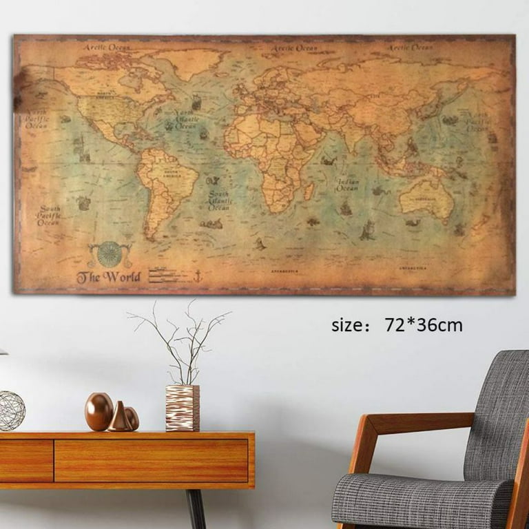 Nautical World Map