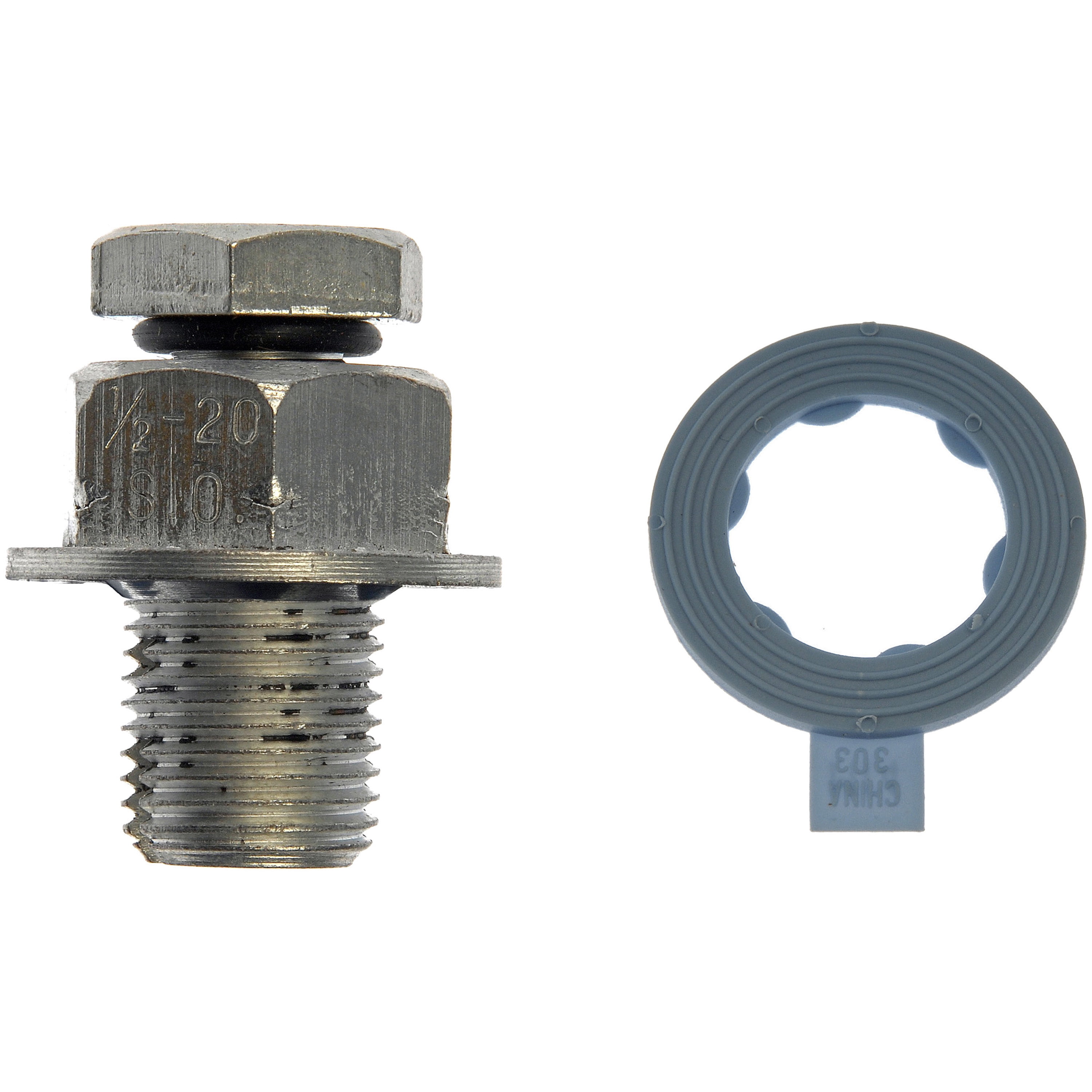 Dorman 090-035 Oil Drain Plug Piggyback 1/2-20 S.O., Head Size 3/4 In ...