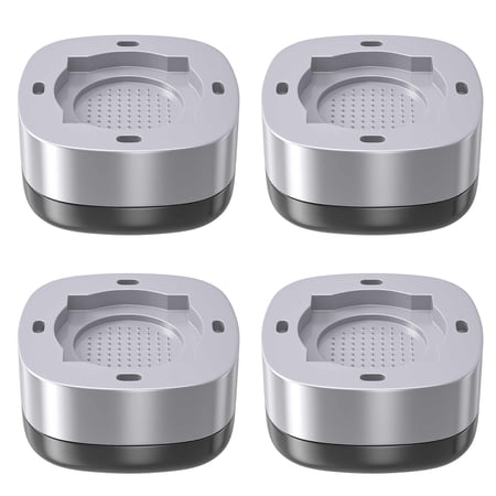 4pcs Washing Machine Feet Pad Anti-vibration Washer Raise Mat Silent ...