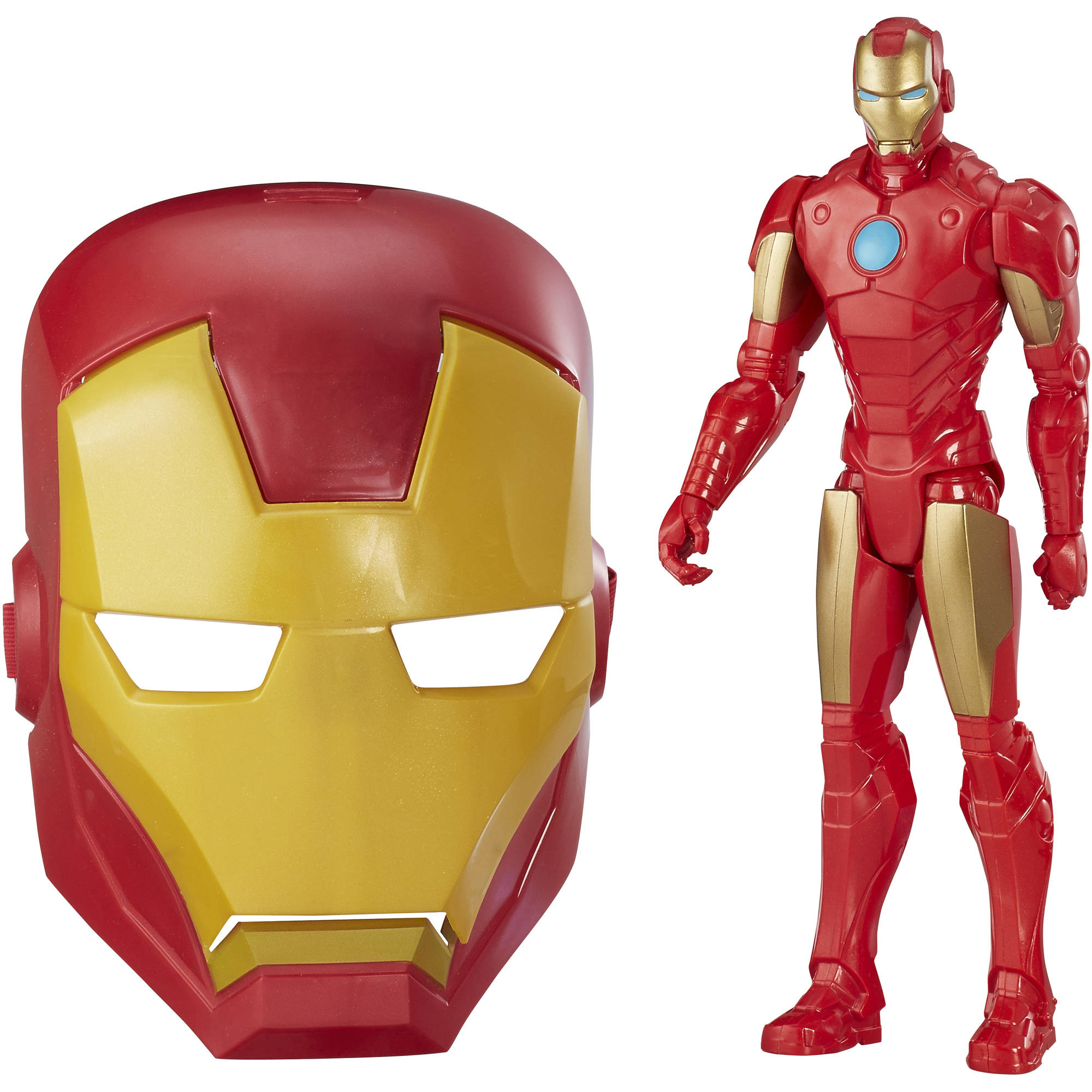 Marvel Titan Hero Series Iron Man Figure and Mask – Walmart Inventory ...