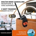 Standard HX400 Handheld Frequency Radio with Built-In Scrambler and LMR ...