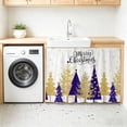 Christmas Tree Sink Skirt 11"Wx13"L,Dustproof Under Sink Curtain with ...