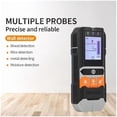 Wall Detector, Metal Detector Wall Wiring Wood Depth Moisture Detector ...