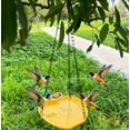 Hanging Bird Bath,Plastic BirdBaths for Outdoors, Birdbath Hanging for ...