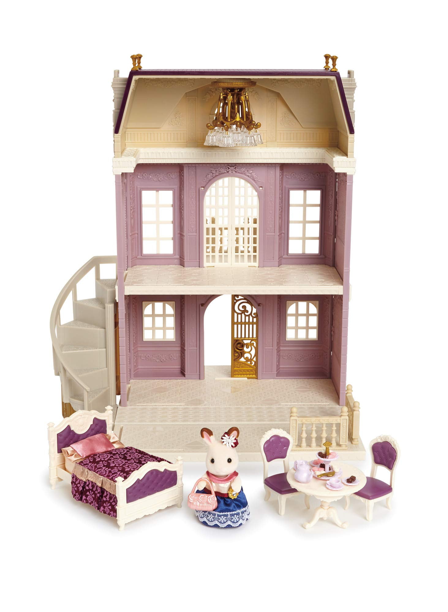 Set de regalo Toy Calico Critters Elegant Town Manor con Stella ...