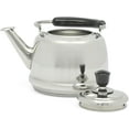 Stainless Steel Tea Kettle – Heavy Gauge Durable Whistling Tea Kettle ...