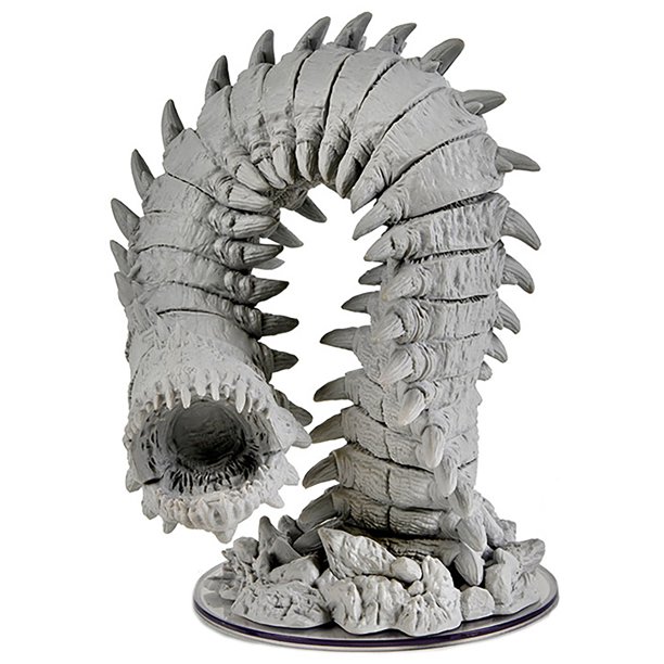 D&D Nolzur's Marvelous Miniatures: Purple Worm - Unpainted Figure, RPG ...