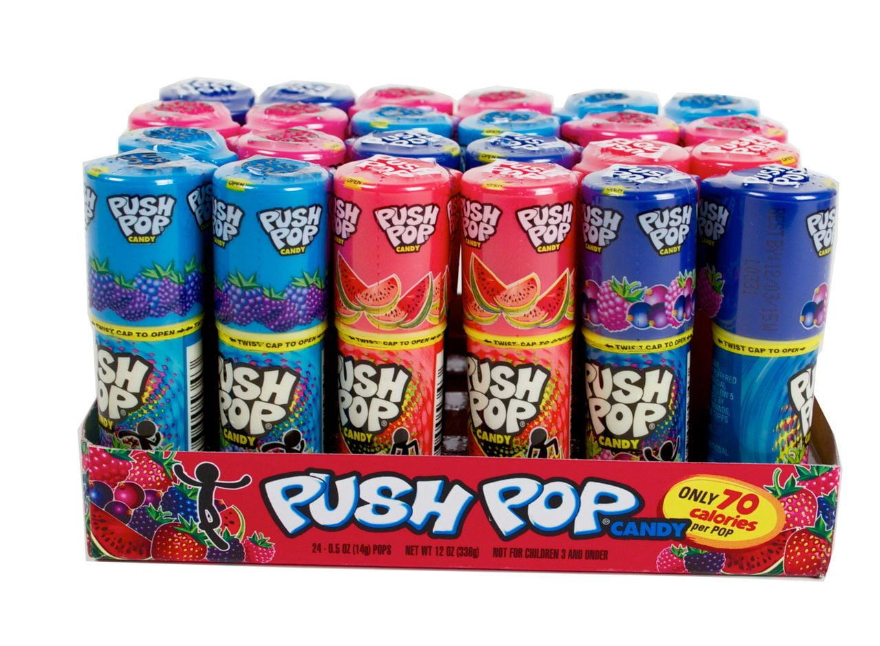 Product of TOPPS Push Pop Variety Pack 24 Pk. - Walmart.com