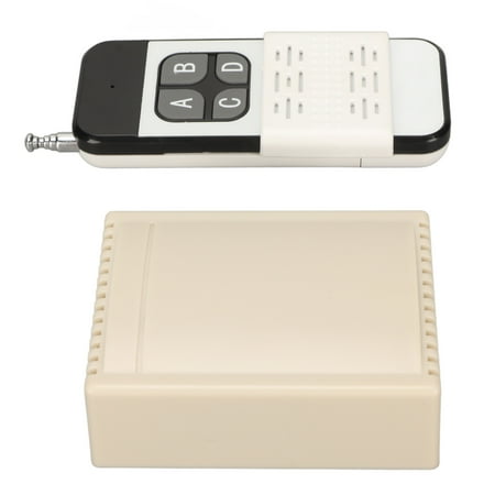 Wireless RF Remote Control Switch, 4 Channel 12V Relay Remote Switch ...