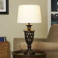 Metal Cage Lamp Base - Antique Bronze Finish - 19.75H - Walmart.com