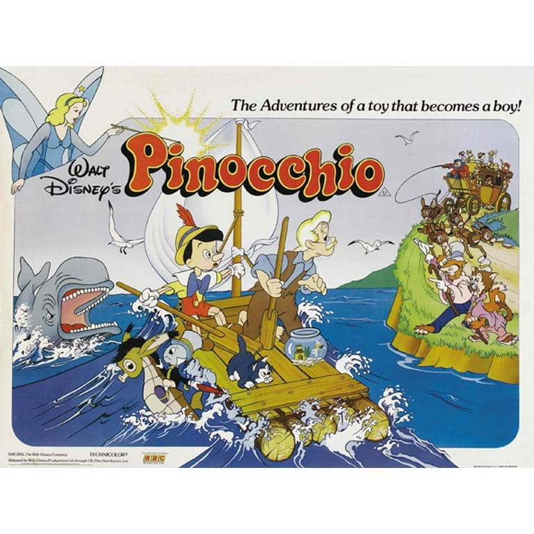 Pinocchio 1940 Poster