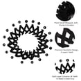 Black Bird Nest Magic Hair Clip, 7 count Lazy Bird's Nest Plate Hairpin ...