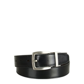 Haggar Men's Textured Reversible Two-in-One Belt - Walmart.com