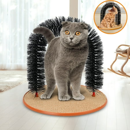 Cat Scratcher Arch Post Scratching Toy Scratch Grooming Furniture Funny ...