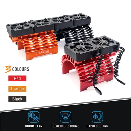 Tongliya 1 Metal Surpasshobby 56 brushless motor high-end dual fan 8.4V ...