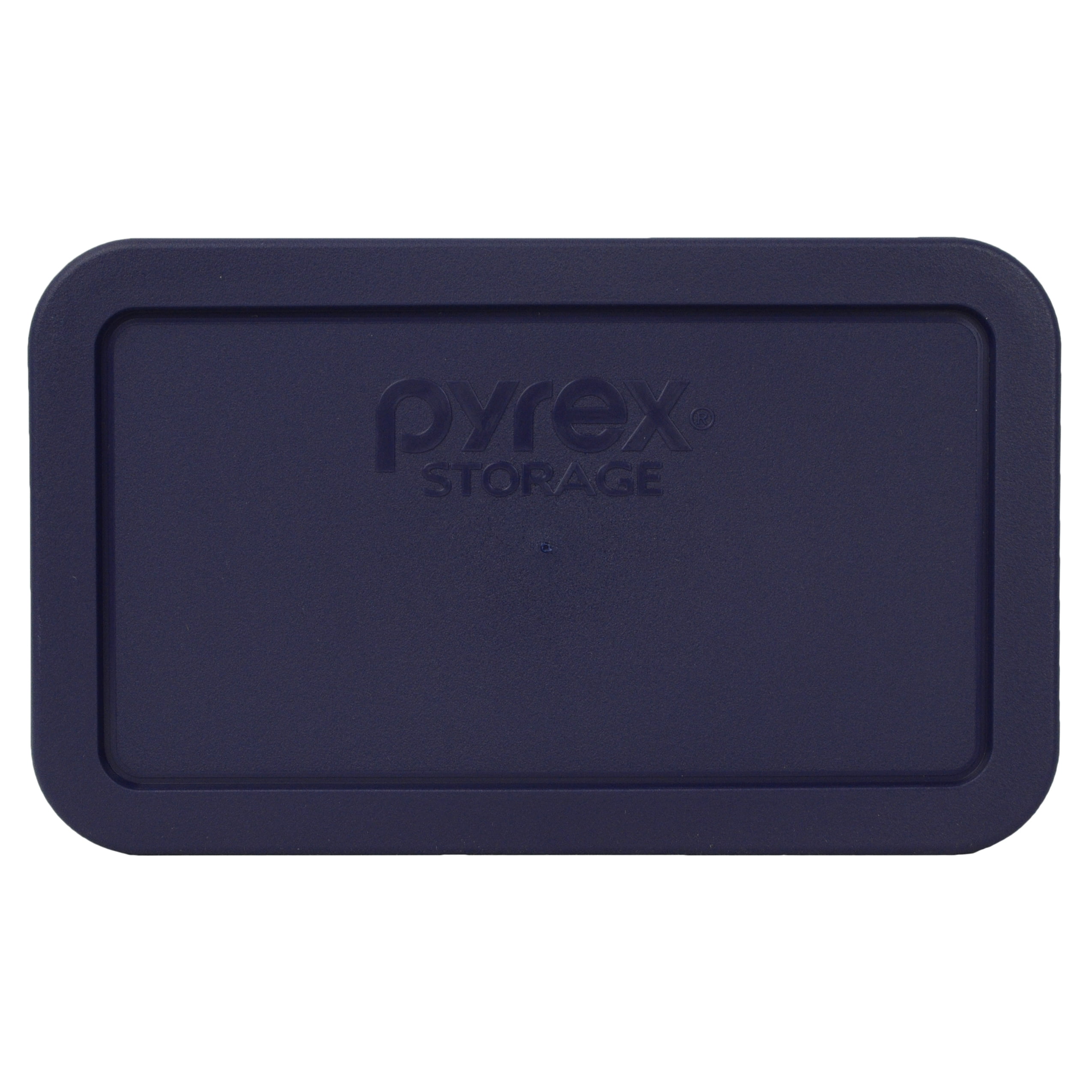 Pyrex Replacement Lid 7214-PC Blue Rectangle Plastic Cover for Pyrex 4. ...