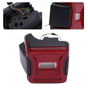 Xprite 19.7" High-Mount LED Brake Lights for Jeep Wrangler JK JKU ...