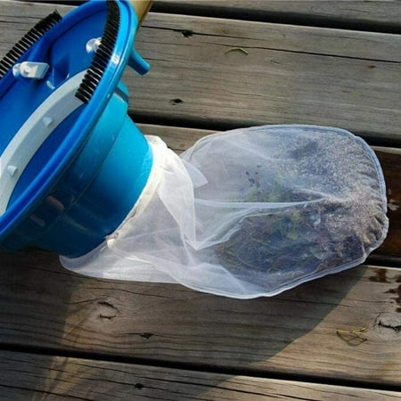 Swimming Pool Leaf Vacuum Cleaner with Brushes Swivel Wheels Ultra Fine ...