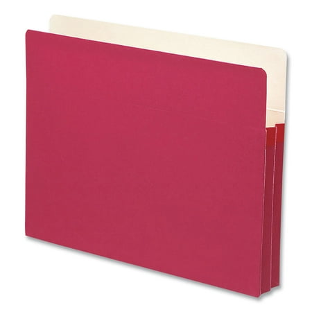 Colored File Pockets, 1.75" Expansion, Letter Size, Red | Walmart Canada