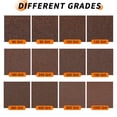 50 Pcs 100 Grit Sandpaper, 9 x 11 Inch Sand Paper Alumina Abrasive ...