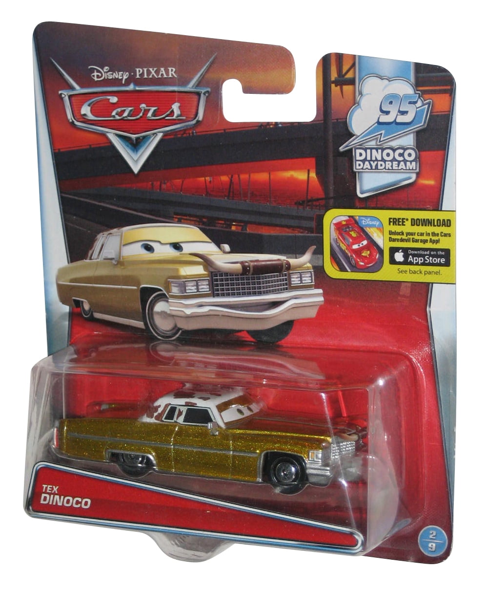 Disney Pixar Cars Movie (2015) Tex 95 Dinoco Daydream Toy Car #2/9 ...