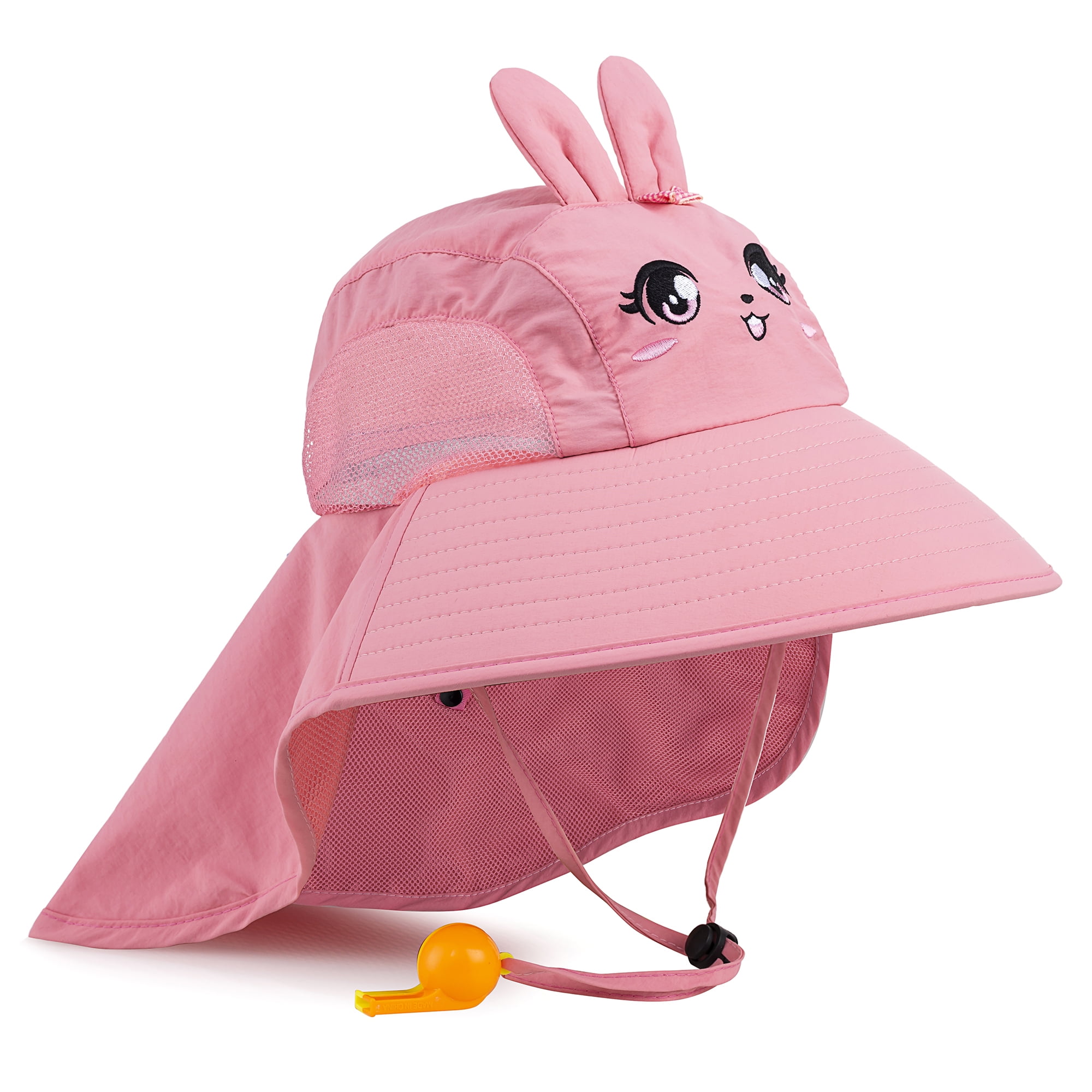 Kids Sun Hat,UPF 50+ Toddlers Boy Girl Wide Brim Beach Hats with ...