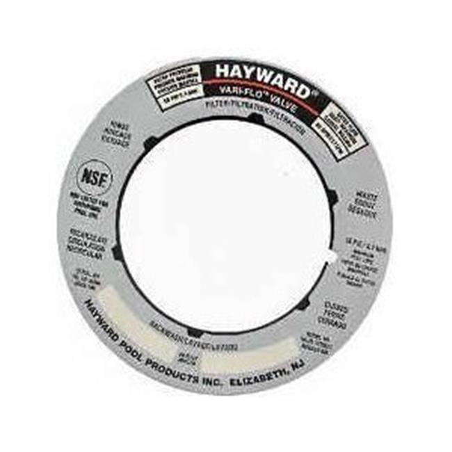 Hayward Pool Parts SPX0714G Label Plate Replacement for Multiport and ...
