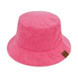 CC Foldable Terry Cloth Bucket Hat - Walmart.com