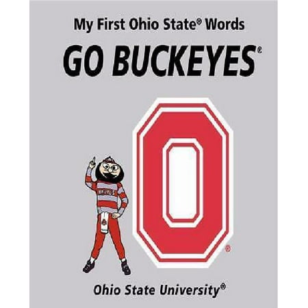 My First Ohio State Words Go Buckeyes - Walmart.com