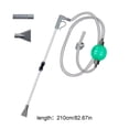 Aquarium Siphon Vacuum 210cm Fish Tank Gravel Cleaner Sand Washer ...