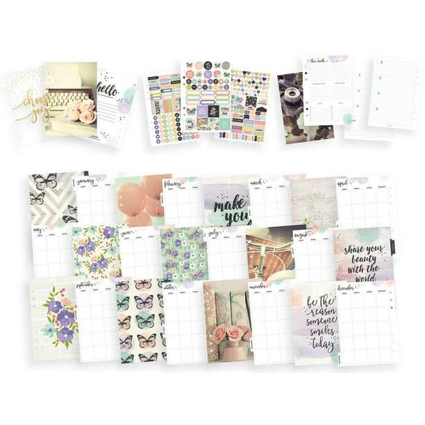 Carpe Diem A5 Planner Boxed Set-Grape, Bliss - Walmart.com - Walmart.com