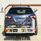 Elevate Outdoor Deluxe Aluminum Hitch Cargo Carrier & Ramp - 500 lb Cap ...