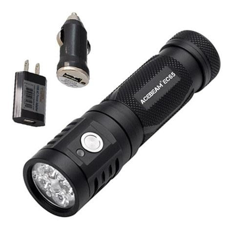 Acebeam EC65 Nichia 219C Type-C USB Rechargeable Flashlight -2200 ...